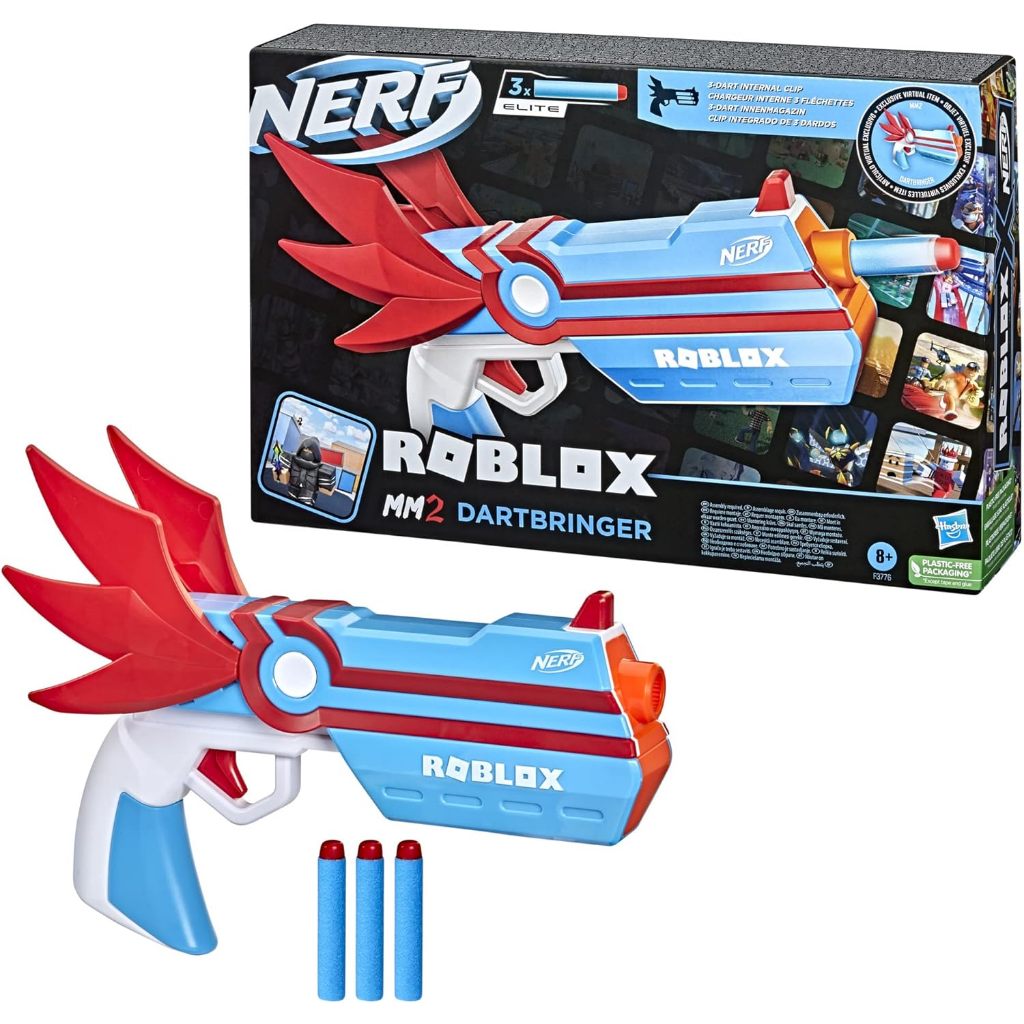 Nerf Roblox MM2 Dartbringer Dart Blaster Toy Gun | Shopee Thailand