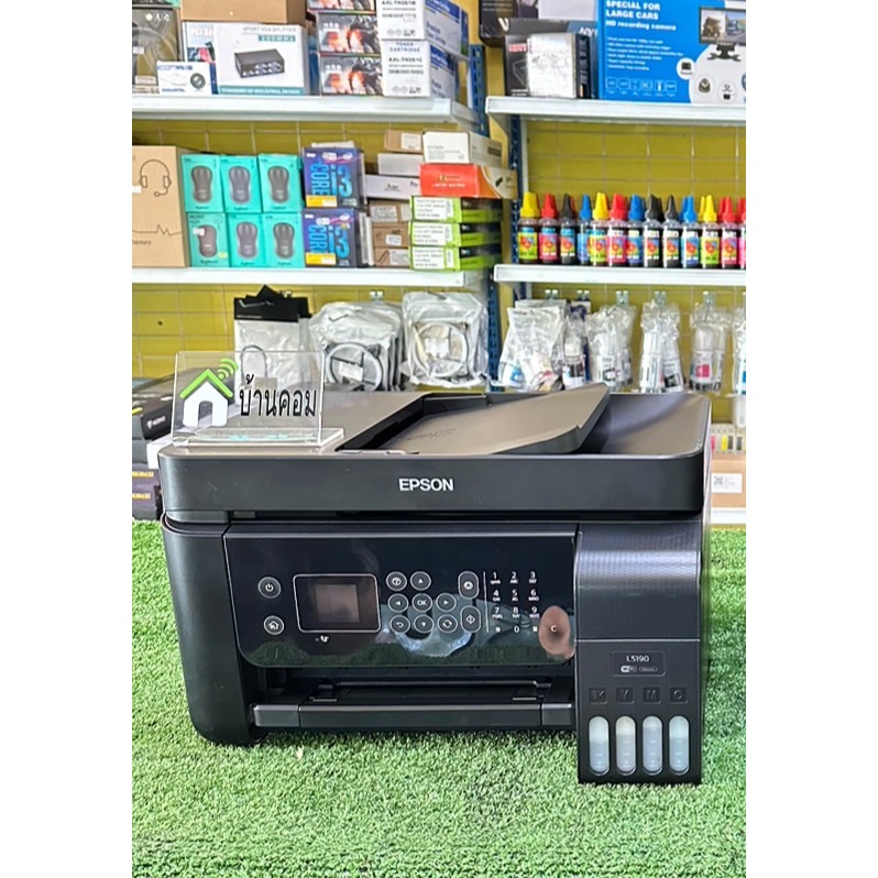 ปริ้นเตอร์ EPSON L5190+ Ink Tank มือสองพร้อมใช้งานๆ | Shopee Thailand