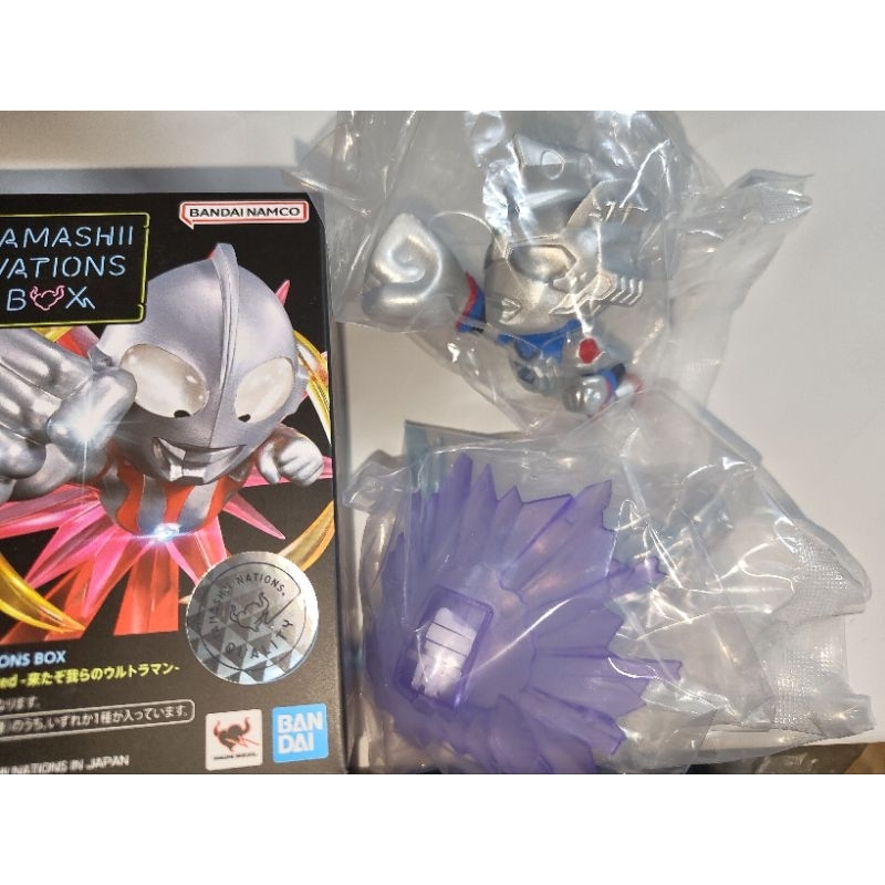 SD Ultraman Tamashii Nation's ตาใส Box Vol. 1 พร้อมกล่อง และกระดาษปิด ...