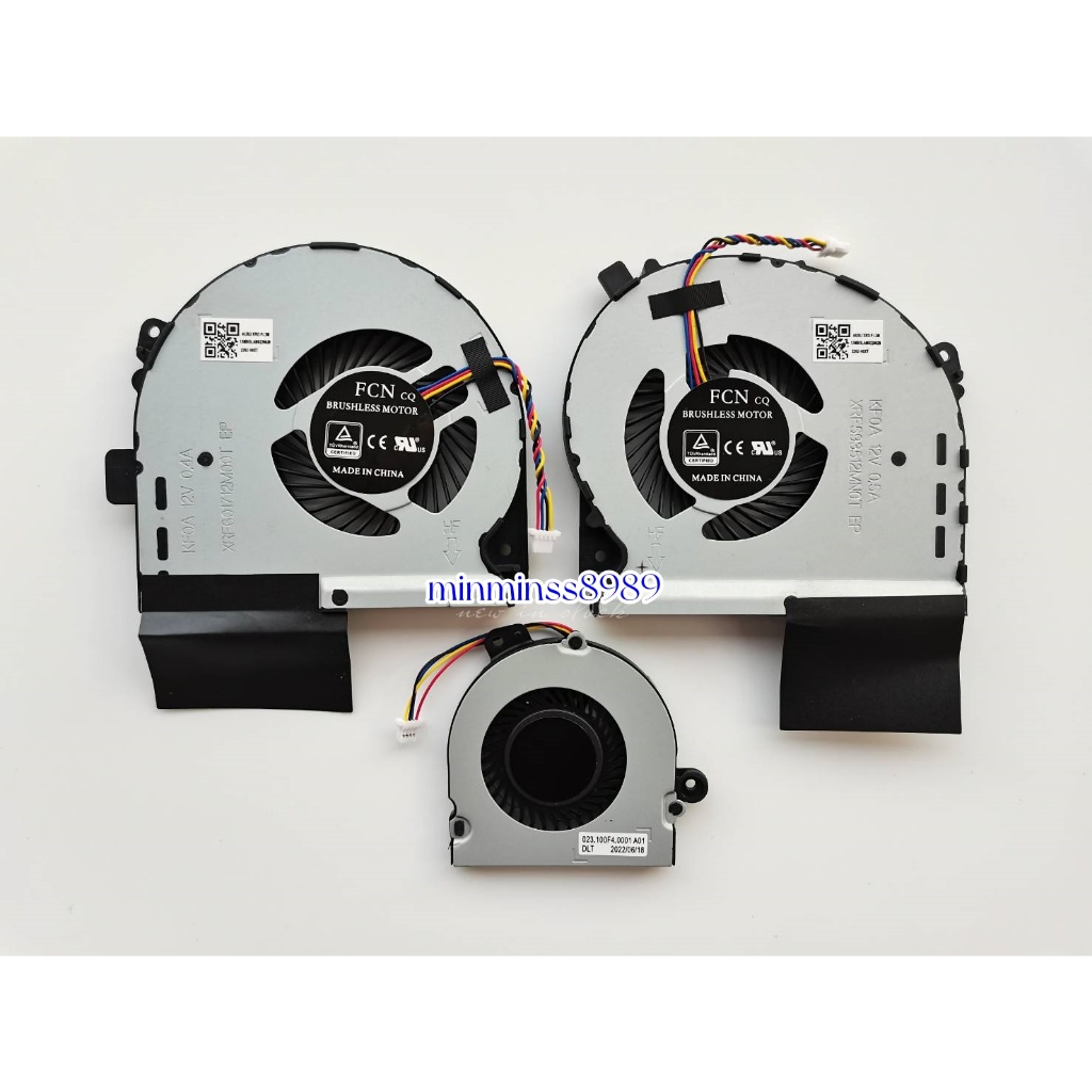 FAN CPU+GPU ASUS GL703 Gl703 GL703GS GL703GMพัดลมและซิงค์ระบายความร้อน ...