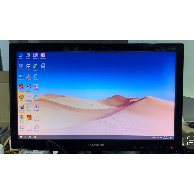 จอคอมพิวเตอร์ 20 นิ้ว samsung s20d300 VGA HDMI | Shopee Thailand