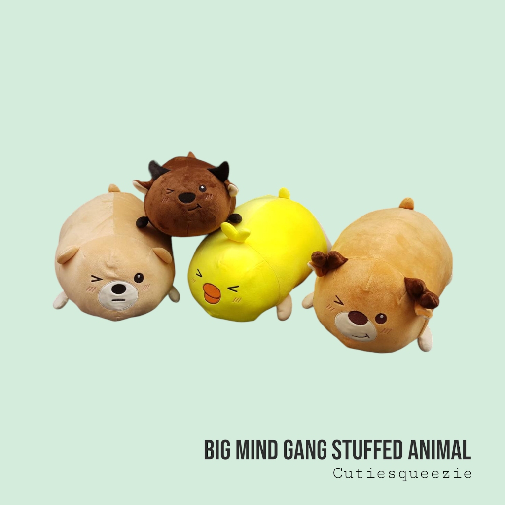 ตุ๊กตาแก๊งค์บิ๊กมายด์ ชนิดสัตว์ต่างๆ Big Mind Stuffed Animal | Shopee ...