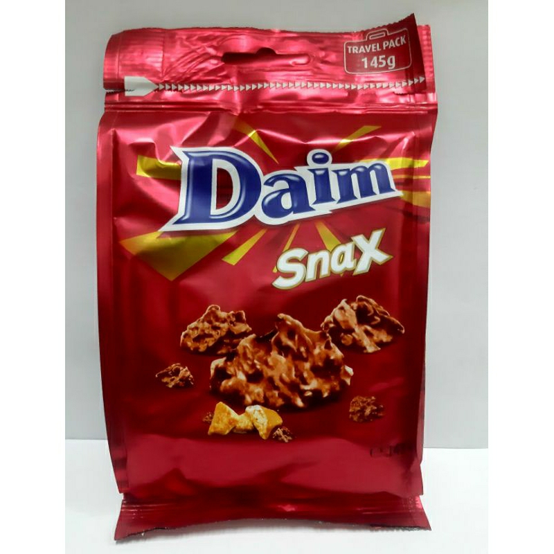 Daim Snaxขนมช็อกโกแลต ปริมาณ145กรัม | Shopee Thailand