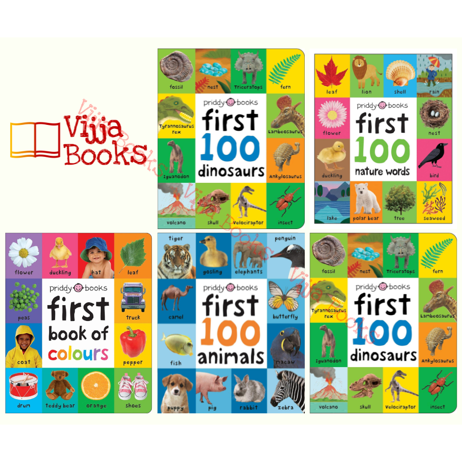 First 100 soft to touch Animals Numbers Color หนังสือเด็ก ภาษาอังกฤษ ...