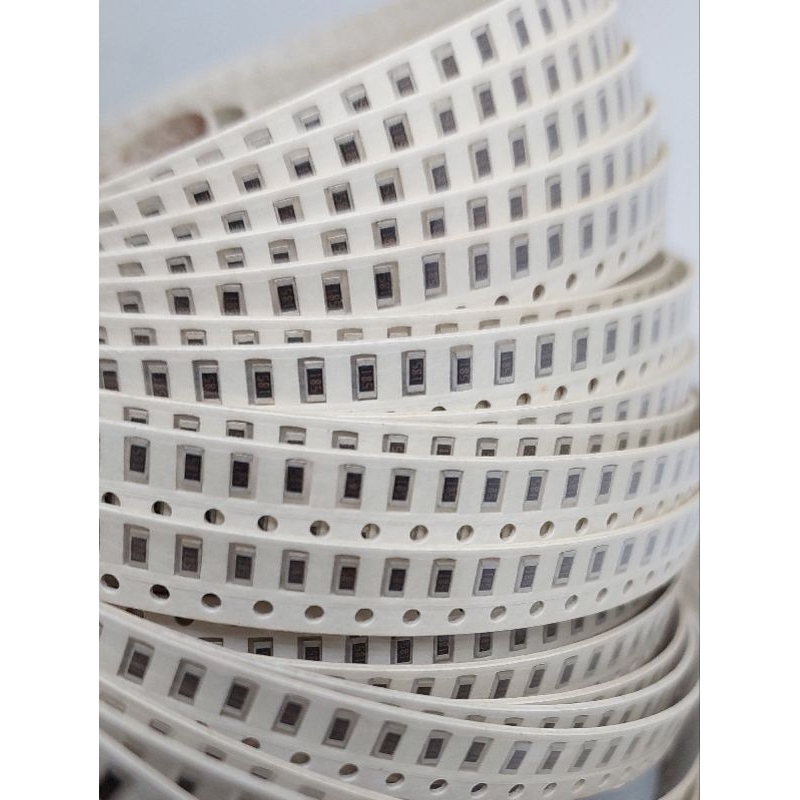 ( 100 ตัว ) ตัวต้านทานแบบชิป , R Chip , R smd 1/4W 5% , ขนาด 1206 ...