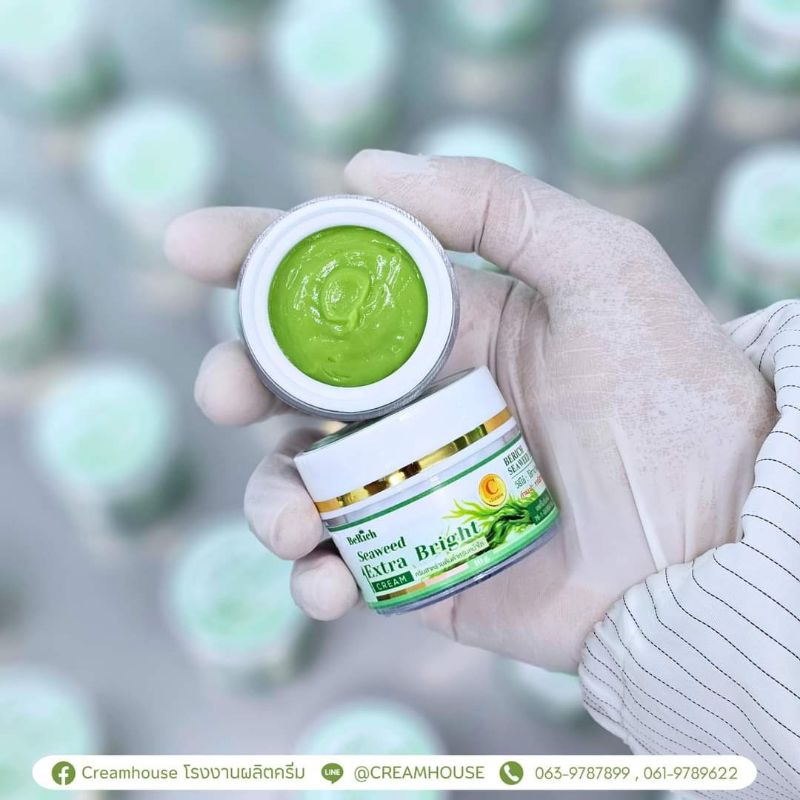 Berich บี ริช ซีวีด เอ็กซ์ตร้า ไบร์ท ครีม ครีมสาหร่ายต้นตำหรับหน้าใส 10 ...