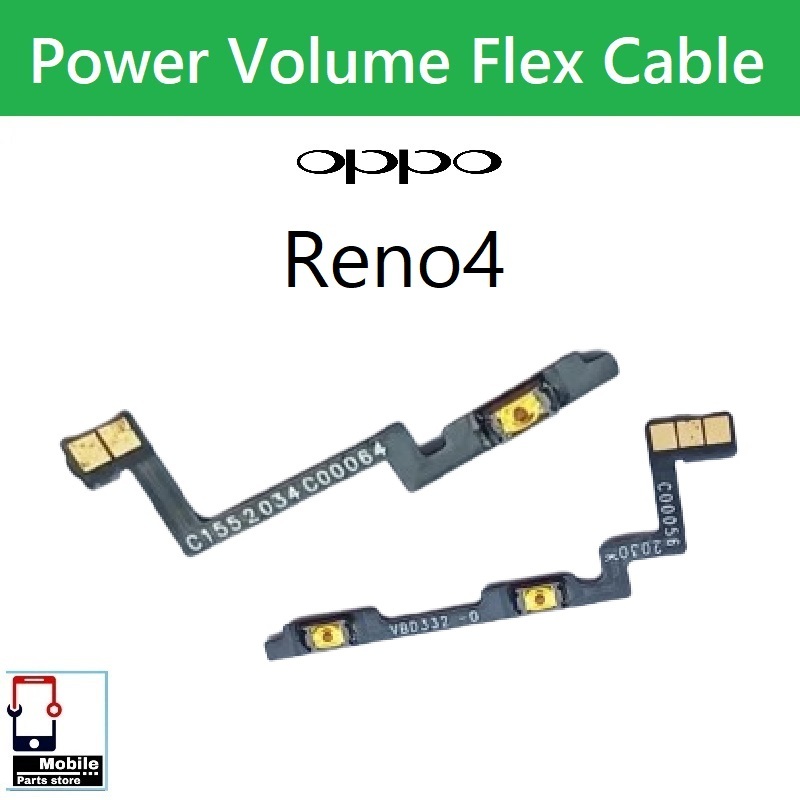แพรสวิตช์ OPPO Reno4(4G) แพรpower แพรปิดเปิด Power&Volume Button Flex ...