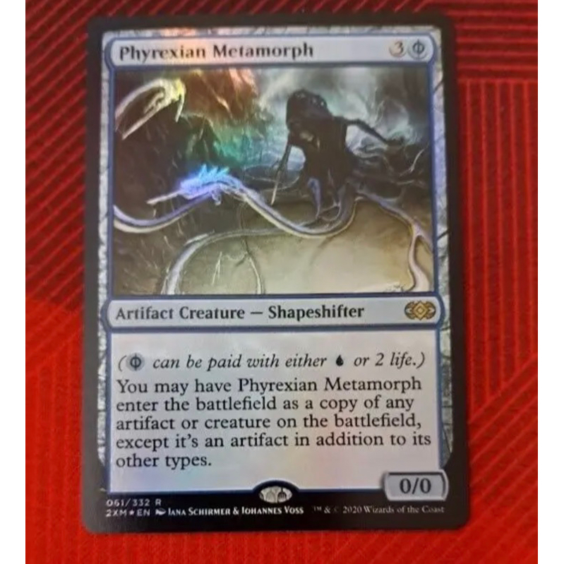 การ์ด MTG Phyrexian Metamorph Foil Artifact Magic the Gathering EDH ...