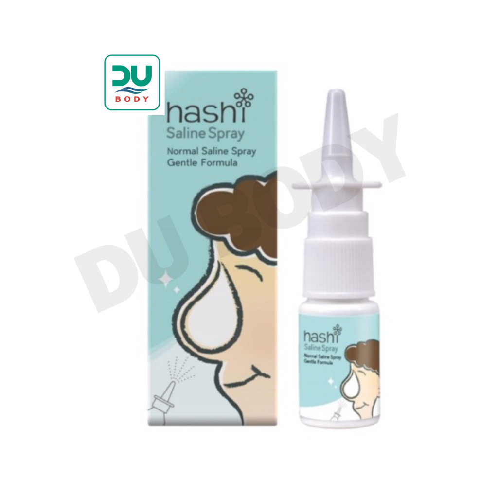 Hashi Saline spray Moist formula สูตรชุ่มชื้น 30ML ฮาชชิ สเปรย์น้ำเกลือ ...