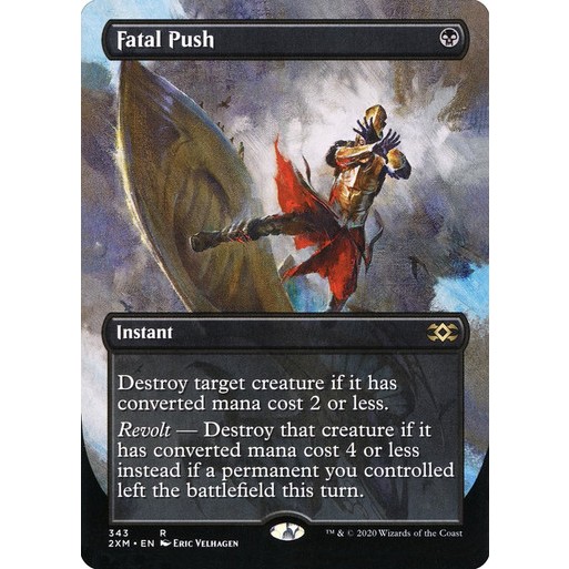 [MTG][Single][2XM] Fatal Push ระดับ Uncommon [ภาษาอังกฤษ] | Shopee Thailand