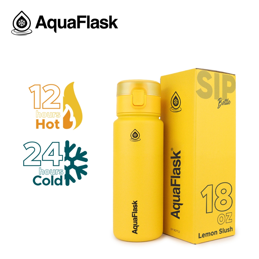 Aquaflask Sip กระบอกน้ำเก็บความเย็น (18oz/24oz) Bottle Aqua Flask ...