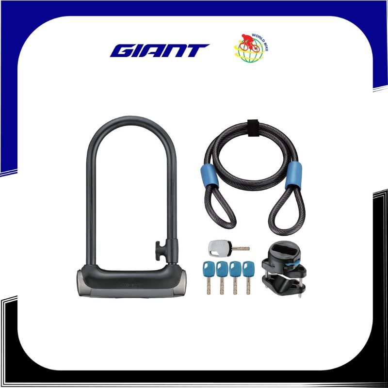 สายล็อคจักรยาน Giant รุ่น Surelock Protector 1 STD | Shopee Thailand