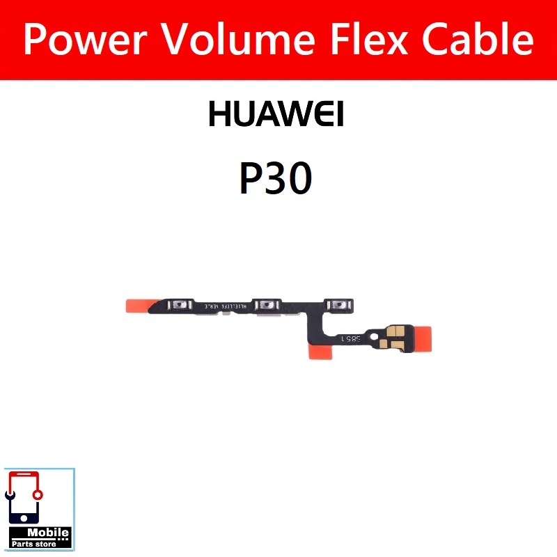 แพรสวิตช์ Huawei P30 แพรpower แพรปิดเปิด Power&Volume Button Flex Cable ...