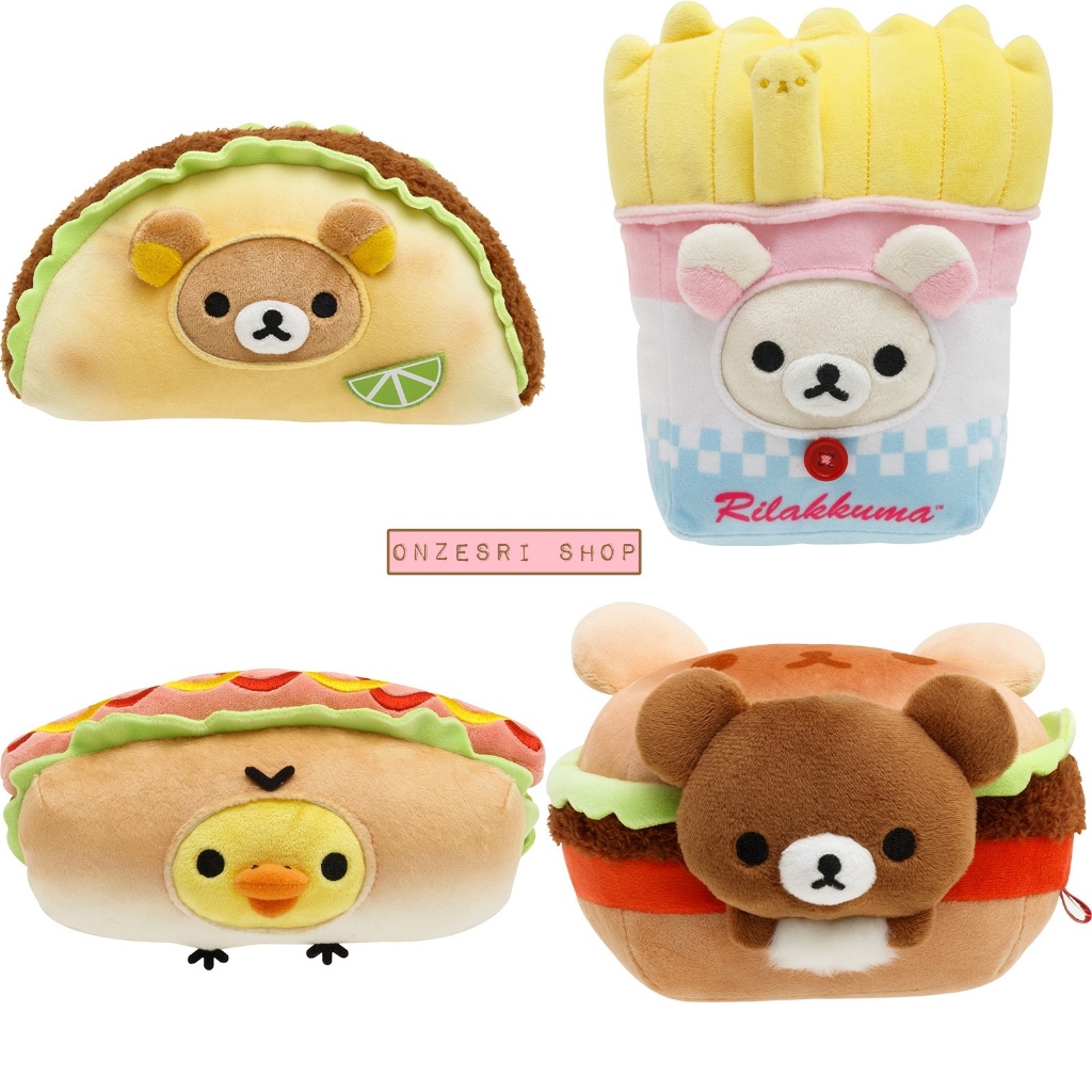 ตุ๊กตา Rilakkuma Diner - Fast Food Series มี 4 แบบให้เลือก | Shopee ...