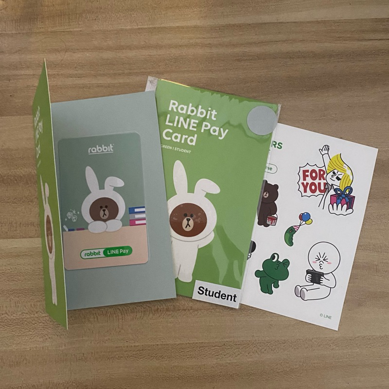 บัตร Rabbit line pay สำหรับนักศึกษา student สีเขียว | Shopee Thailand