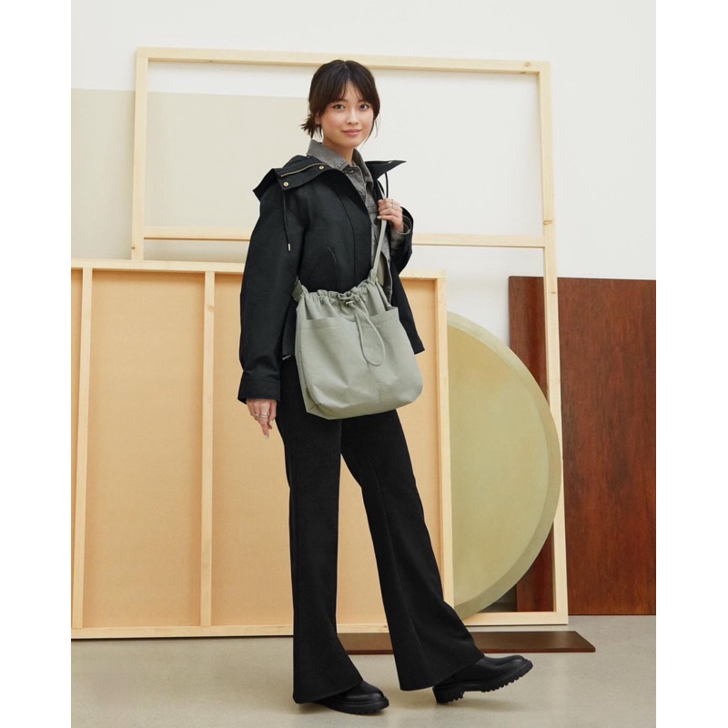 กระเป๋าสะพายข้าง สะพายไหล่ GU nylon drawstring shoulder bag | Shopee ...