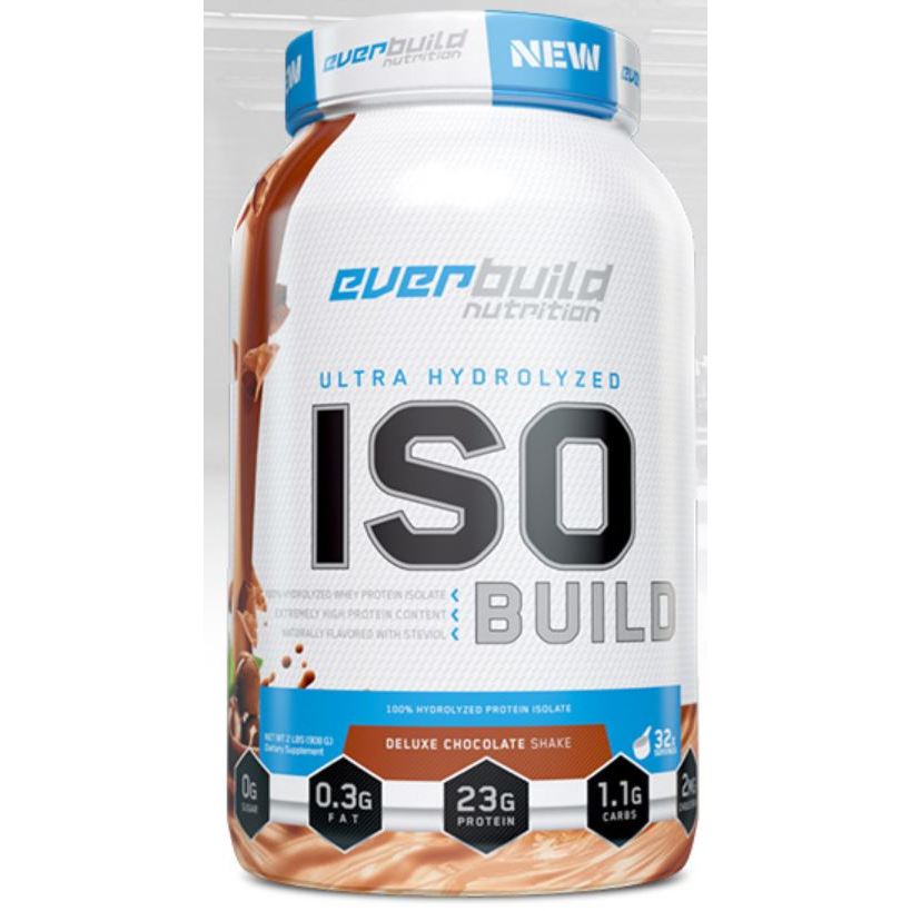 Everbuild - Isolate Build 2lbs (Whey Protein Isolate / Hydro Whey) 32 ...