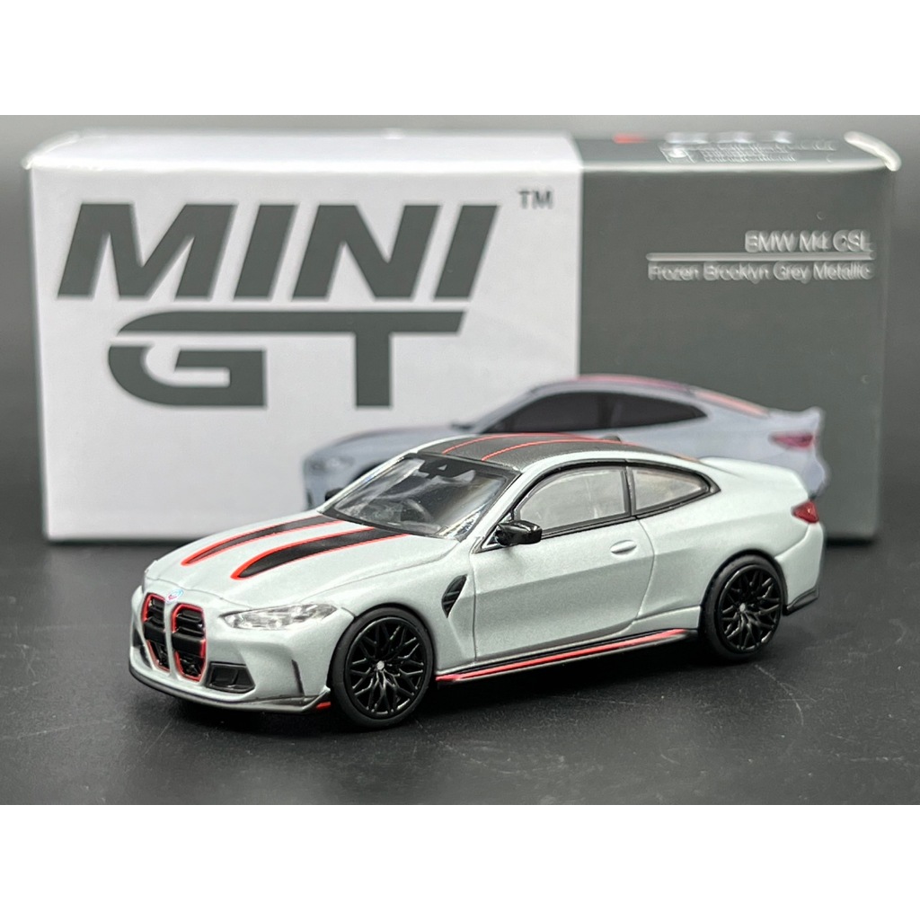 Mini GT BMW M4 CSL (G82) Frozen Brooklyn Grey Metallic | Shopee Thailand