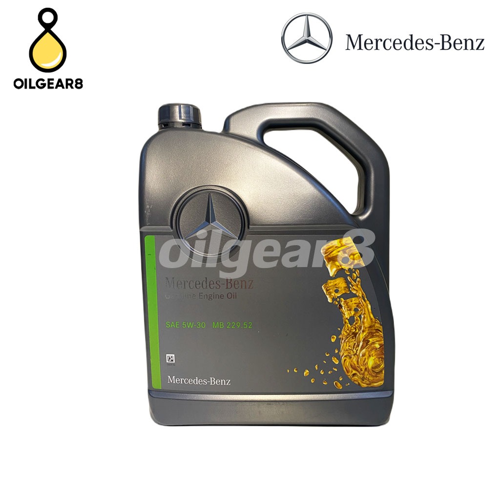 BENZ แท้ น้ำมันเครื่อง 5W-30 MB229.52 / แกลลอน 5 ลิตร / ขวด 1 ลิตร ...
