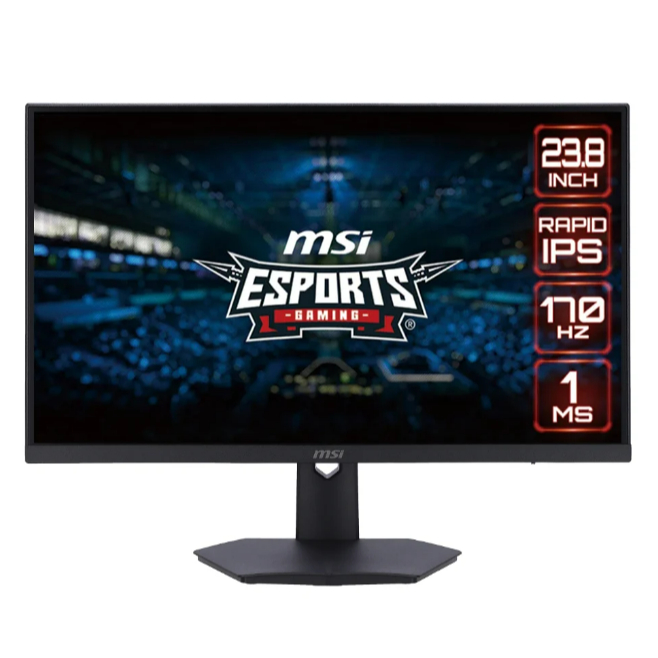 จอมอนิเตอร์ เอเอ็มไอ MONITOR MSI G244F - 23.8" RAPID IPS FHD 170Hz AMD FREESYNC PREMIUM | Shopee ...