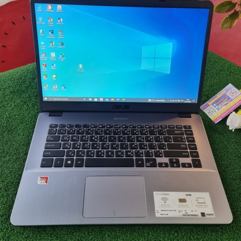 Notebook รุ่น asus vivo book x505ba-br388t ใช้งานได้หลากหลายปกติดีทุก ...
