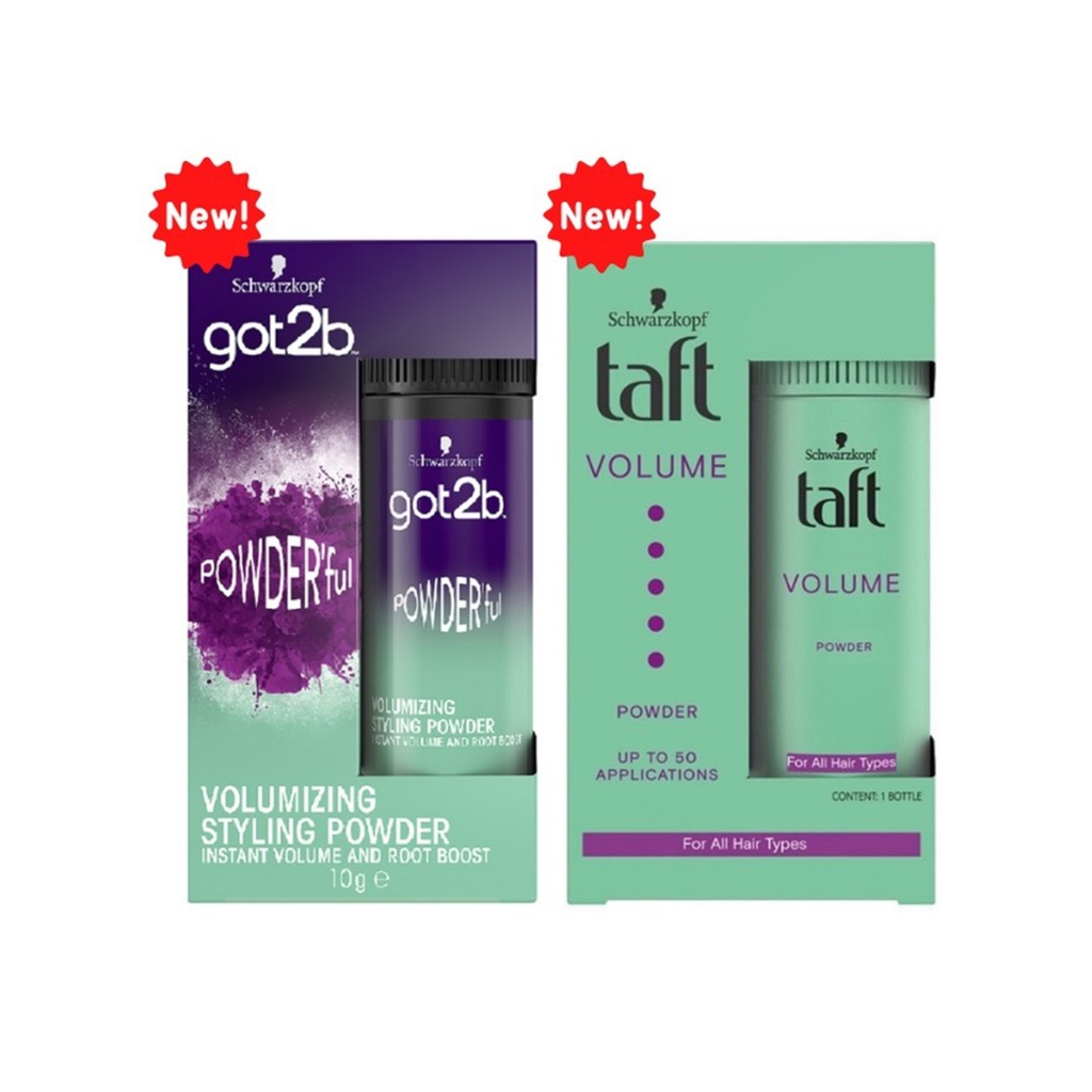 (มี 2 สูตร) Schwarzkopf TAFT Full On Styling Powder แป้งจัดแต่งทรงผม ...