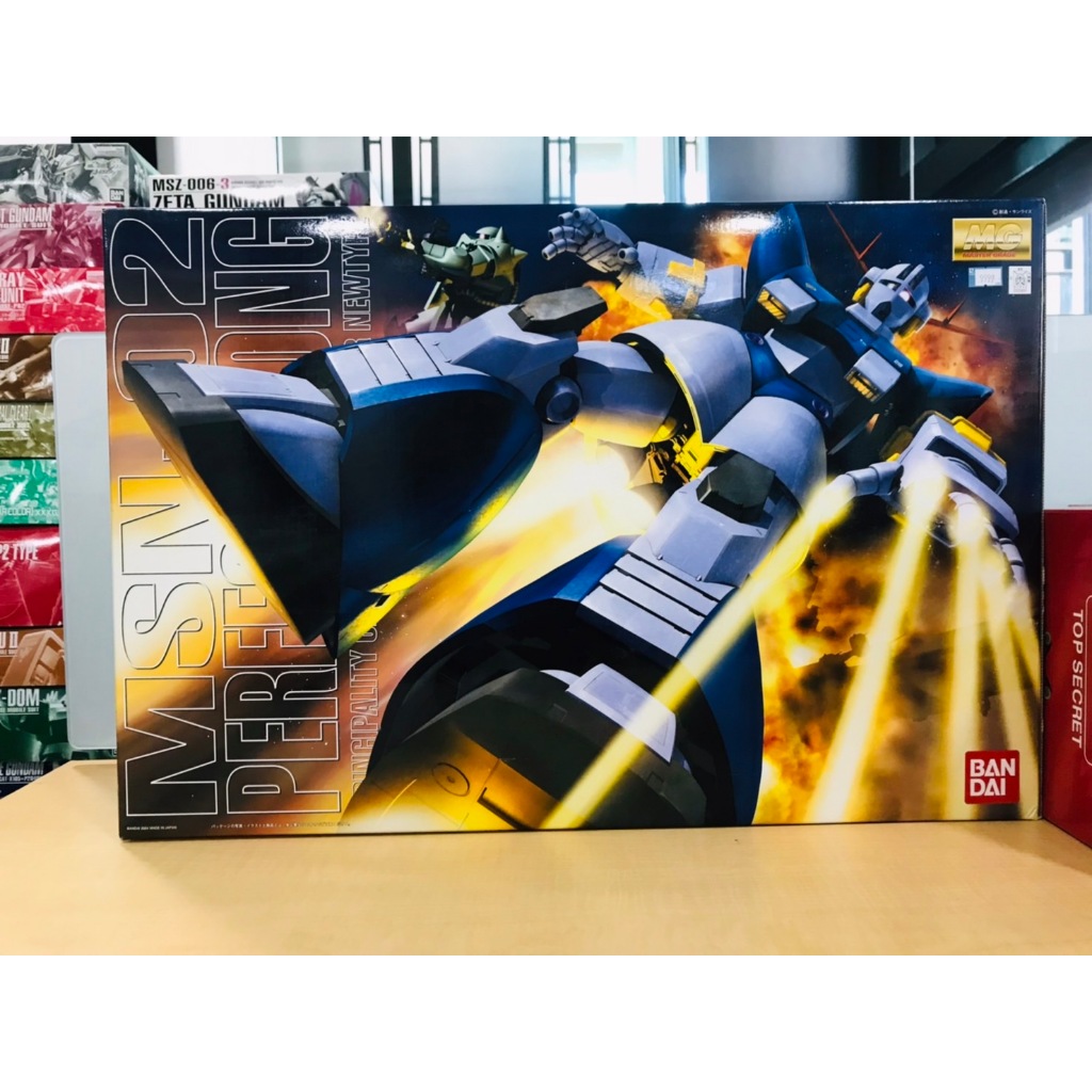 Bandai MG Msn-02 Perfect Zeong Principalty Of Zeon Mobilr Suit For ...