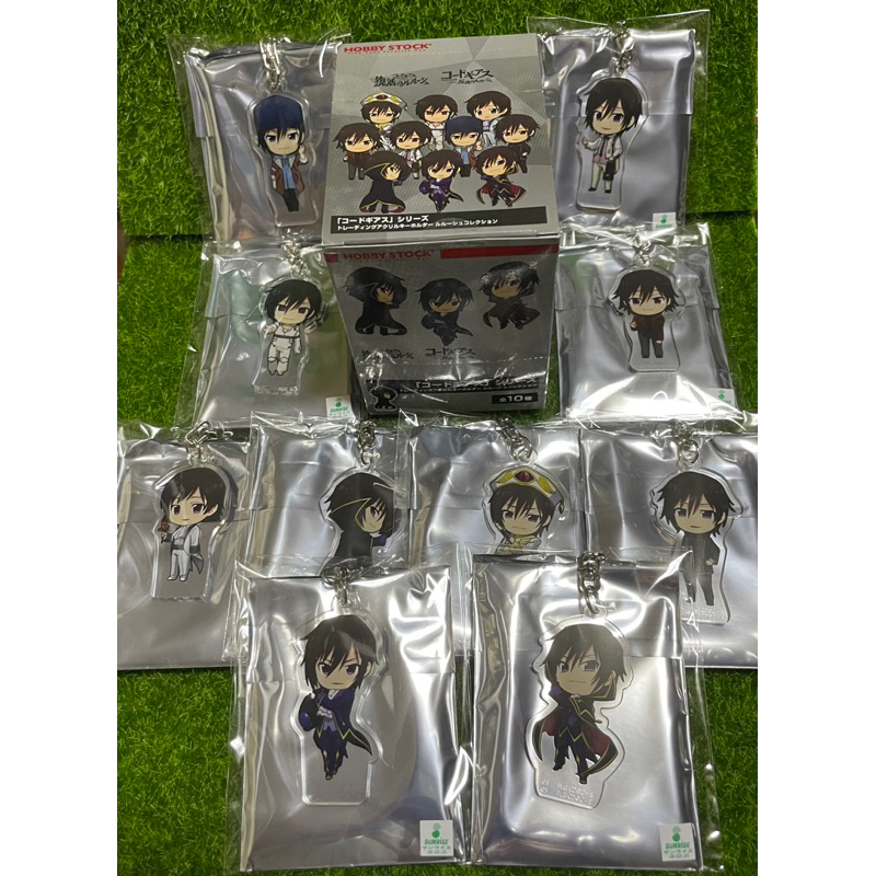 Code Geass Series Trading Acrylic Key Holder Lelouch Collection Hobby ...
