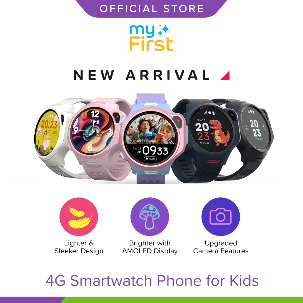 (ประกันศูนย์1ปี) myFirst Fone R2 ดีไซน์ใหม่ โทร วีดีโอคอล ติดตามตำแหน่งลูกๆ | Shopee Thailand