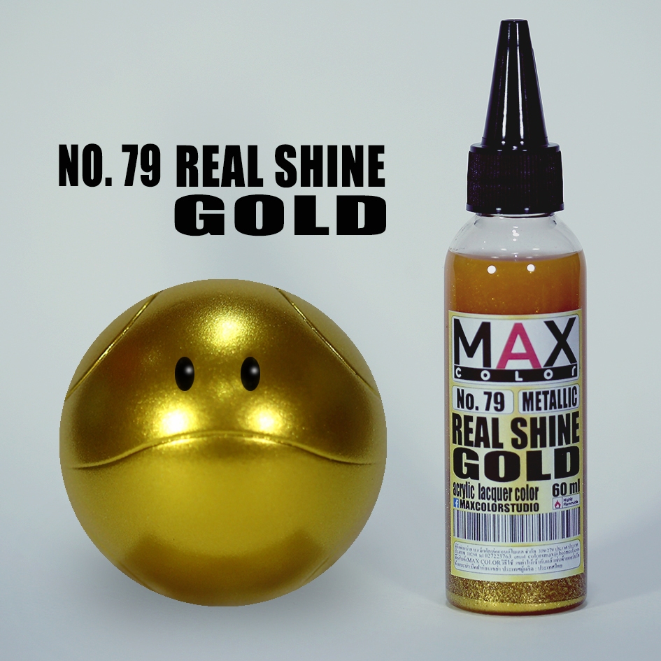 MAX COLOR METALLIC SERIES สีพ่นโมเดล กันดั้ม รถถัง อาร์ททอย พลาสติก ...
