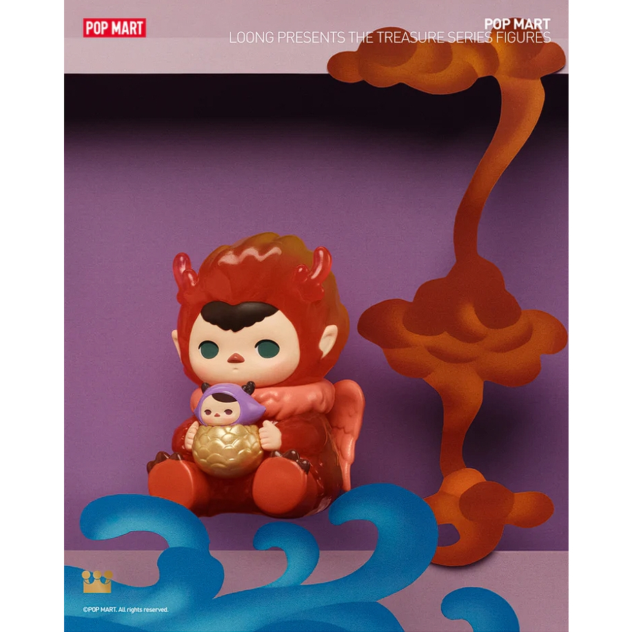 ️ พร้อมส่ง ️ POP MART Loong + Three Two One Happy Chinese New Year ปี ...