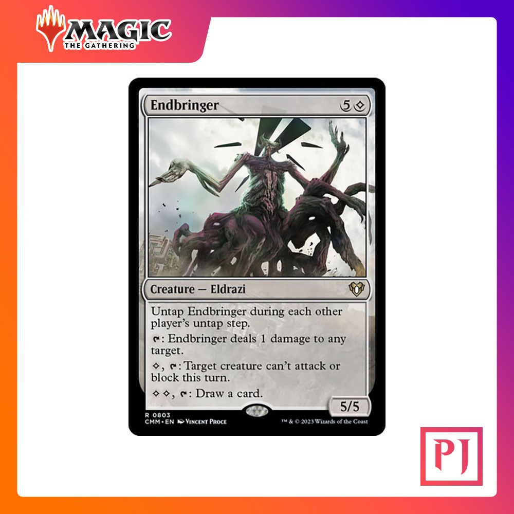 [MTG] Endbringer [CMM] [CLEAR] [RARE] [NORMAL] [ENG] (การ์ดเมจิค ...