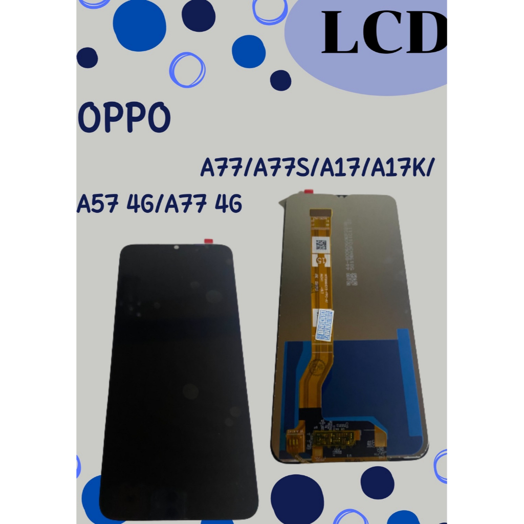 LCD oppo A77/A77S/A17/A17K/A57 4G/A77 4G/A78 5G มีชุดไขควงแถม+ฟิม+กาว ...