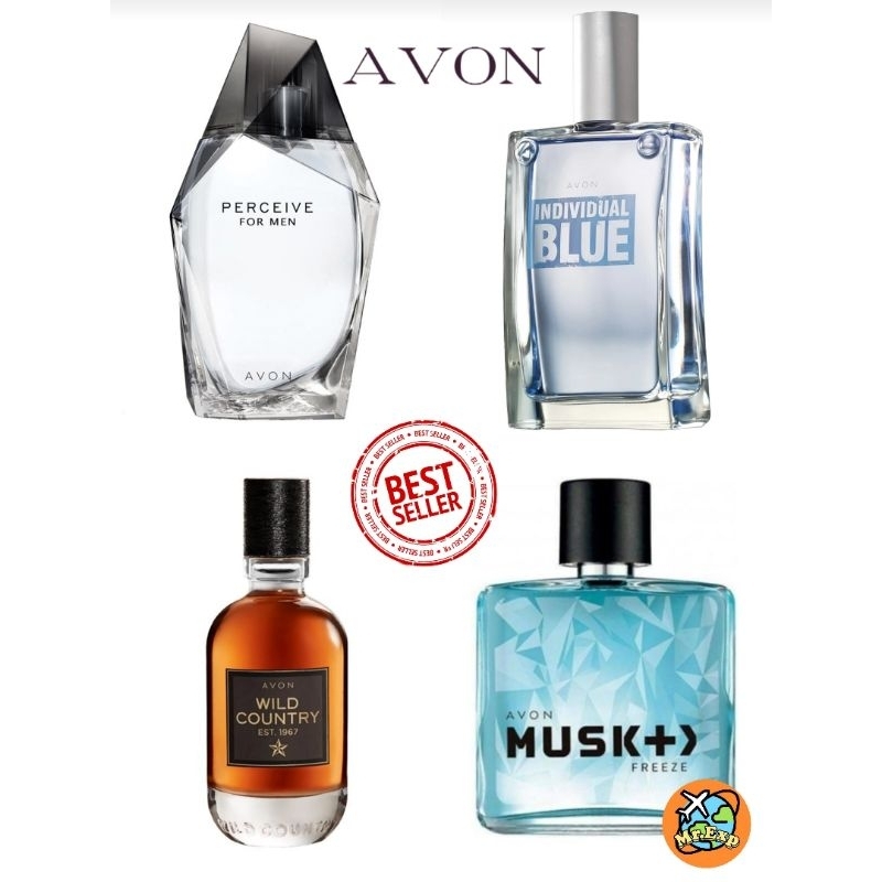 Avon Perfume - Perceive For Men / Wild Country / Musk + Freeze ...