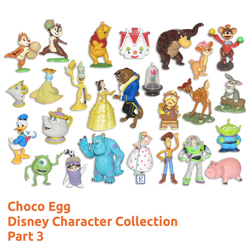 TOMY : Choco Egg Disney Character Collection Part 3 - งานแท้ มือ1 ...