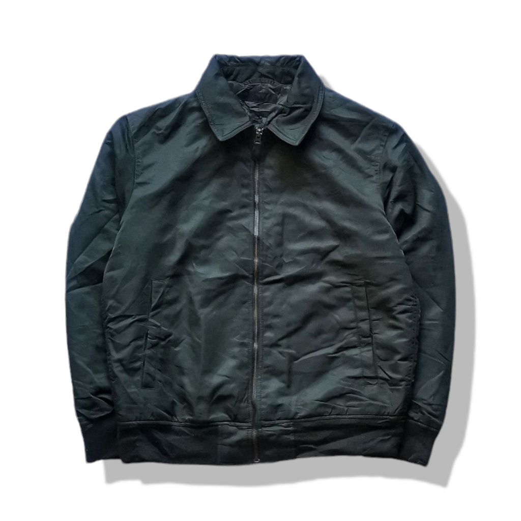 Uniqlo Green zipper Jacket รอบอก 44” | Shopee Thailand