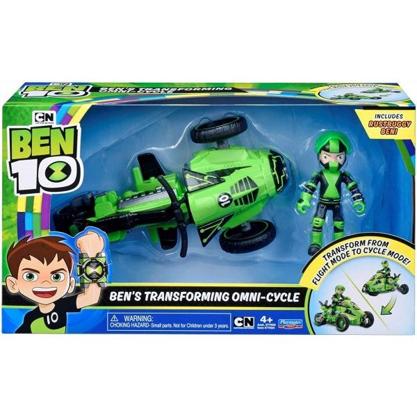 Ben 10 Flair Ben's Transforming Omi-Cycle, Multicolour | Shopee Thailand