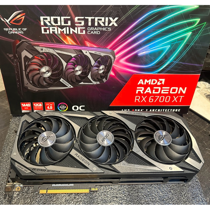 RX6700XT ROG Strix gaming 12GB | Shopee Thailand