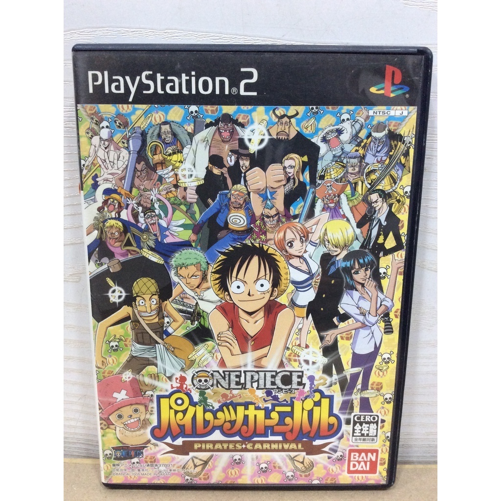 แผ่นแท้ [PS2] รวมภาค One Piece (Japan) Onepiece Grand Battle 1 2 3 Rush ...
