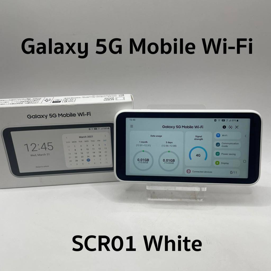 Pocket Wifi Samsung Galaxy 5G Mobile Wi-Fi SCR01 เครื่องญี่ปุ่น | Shopee Thailand