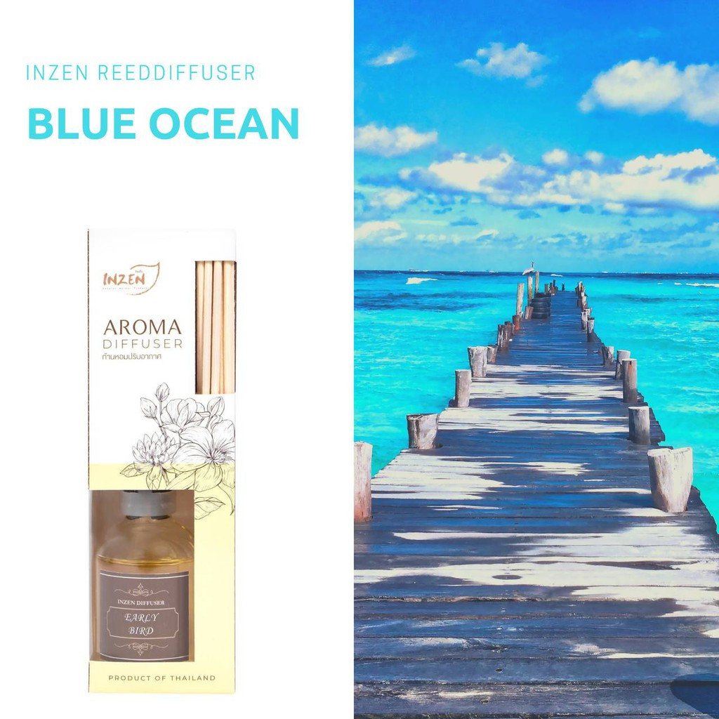อินเซ็น INZEN ก้านไม้หอมปรับอากาศ น้ำหอมปรับอากาศ Room Diffuser ขนาด ...