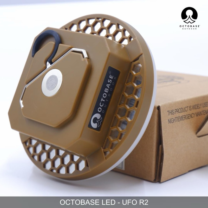 Octobase LED UFO R2 สีCoffee Brown | Shopee Thailand