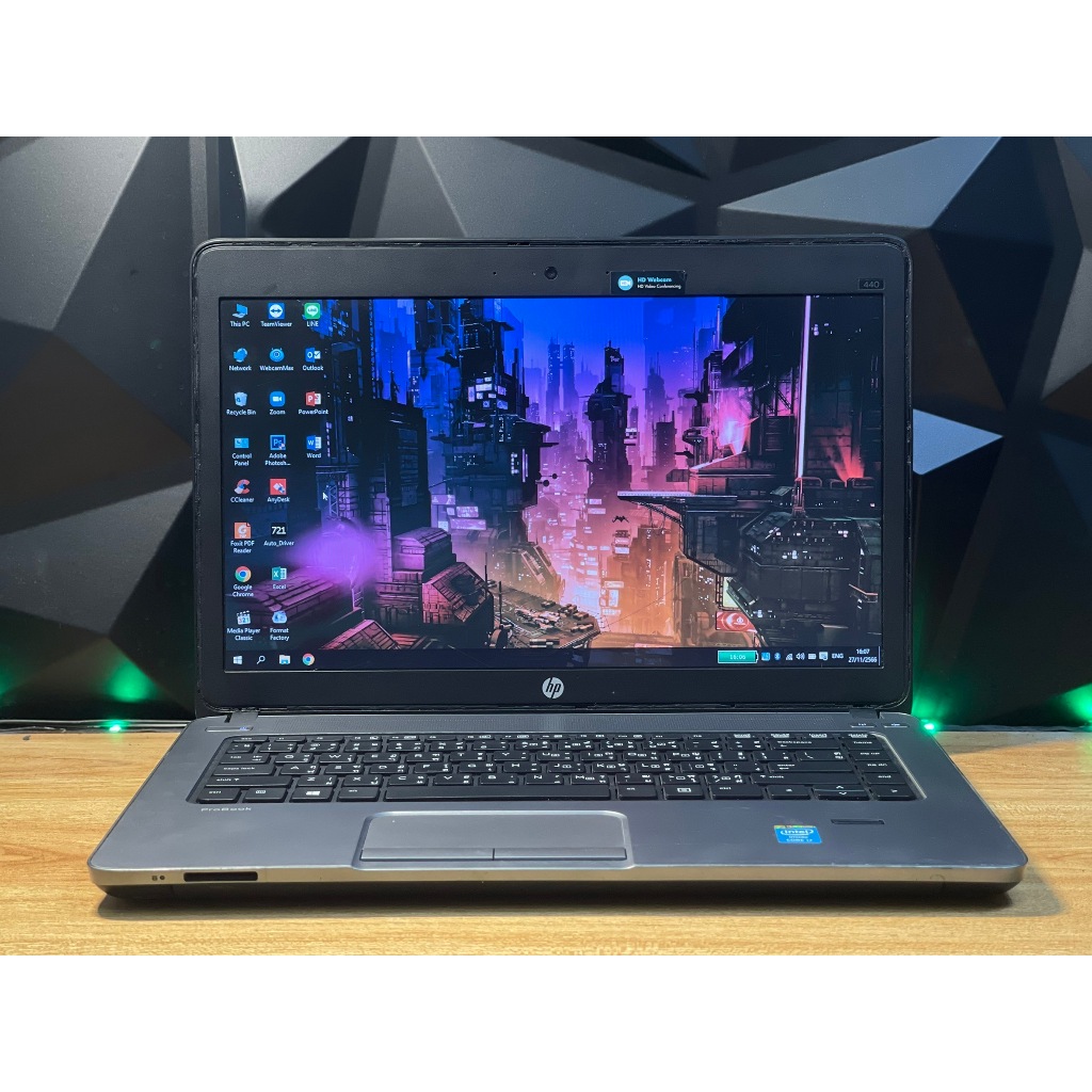 HP Probook 440 สเปก intel Core i7-4702MQ (gen4) Ram 8 GB HDD 500 GB ...