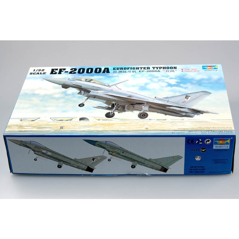 พลาสติก โมเดล ประกอบ TRUMPETER สเกล 1/32 EF-2000 Eurofighter Typhoon ...
