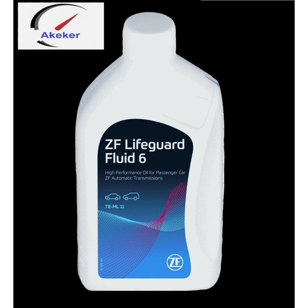 ZF LIFEGUARD 6 TRANSMISSION FLUID 1LITRE LAND ROVER BMW JAGUAR SHELL M ...