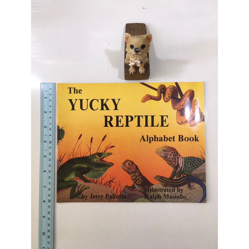 The Yucky Reptile Alphabet Book By Jerry Pallotta หนังสือภาษาอังกฤษมือ ...