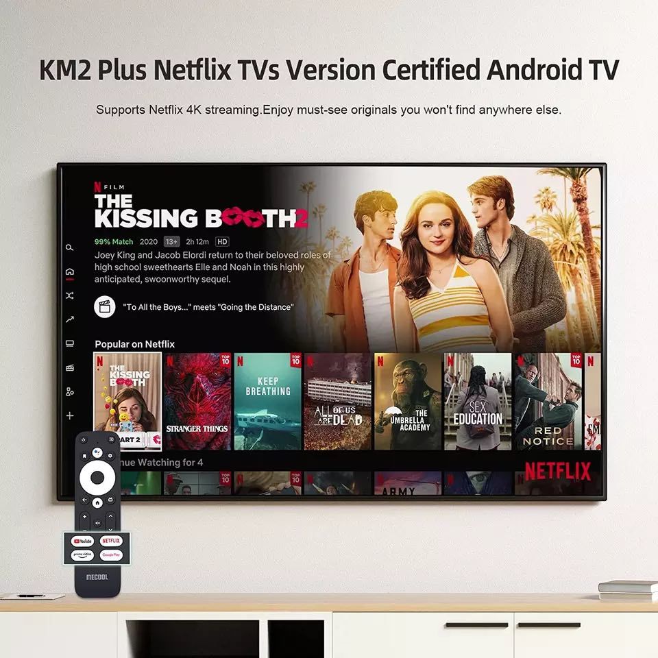 -โปรสินค้าใหม่-Mecool Km2 plus Android 11 Dolby รองรับ Netflix 4k ,Disney 4K แอนดรอยทีวีแท้จาก ...