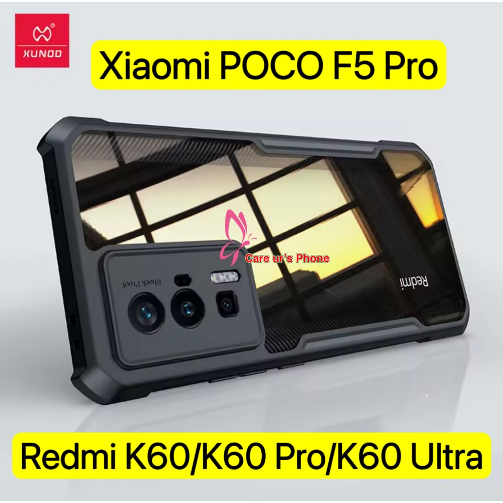 Xiaomi Redmi K60/K60 Pro/K60 Ultra/Xiaomi Poco F5 Pro XUNDD แท้ Beatle Series เคสกันกระแทก ขอบ ...