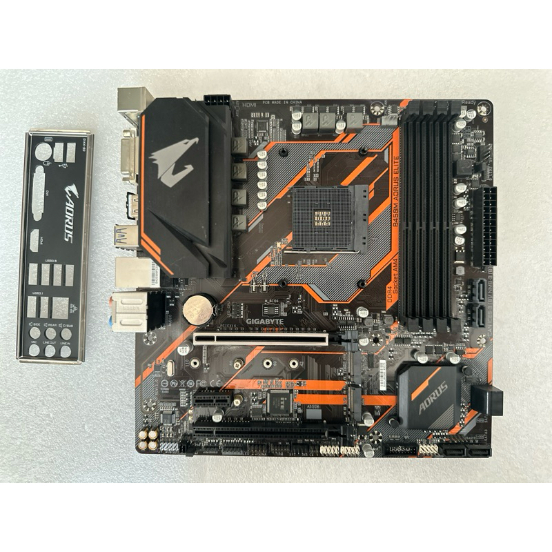 MAINBOARD AM4 GIGABYTE B450M AORUS ELITE | Shopee Thailand