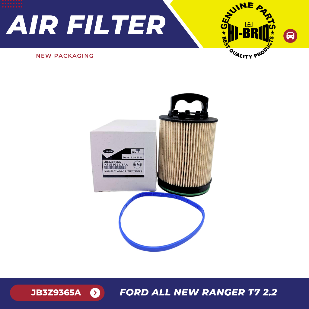 กรองโซล่า JB3Z9365A HIBRID สำหรับรถรุ่น FORD RANGER ยี่ห้อ HI-BRID ...